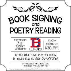 Poetry Reading and Book Signing Event | Betts Elementary
